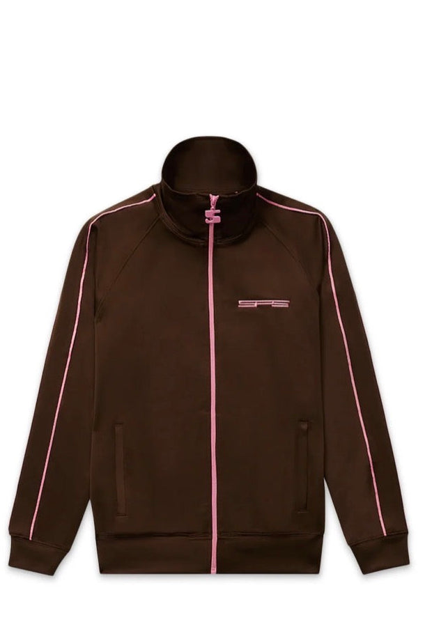 SP5DER G550 TRACK JACKET "BROWN/PINK" – Maxed Out