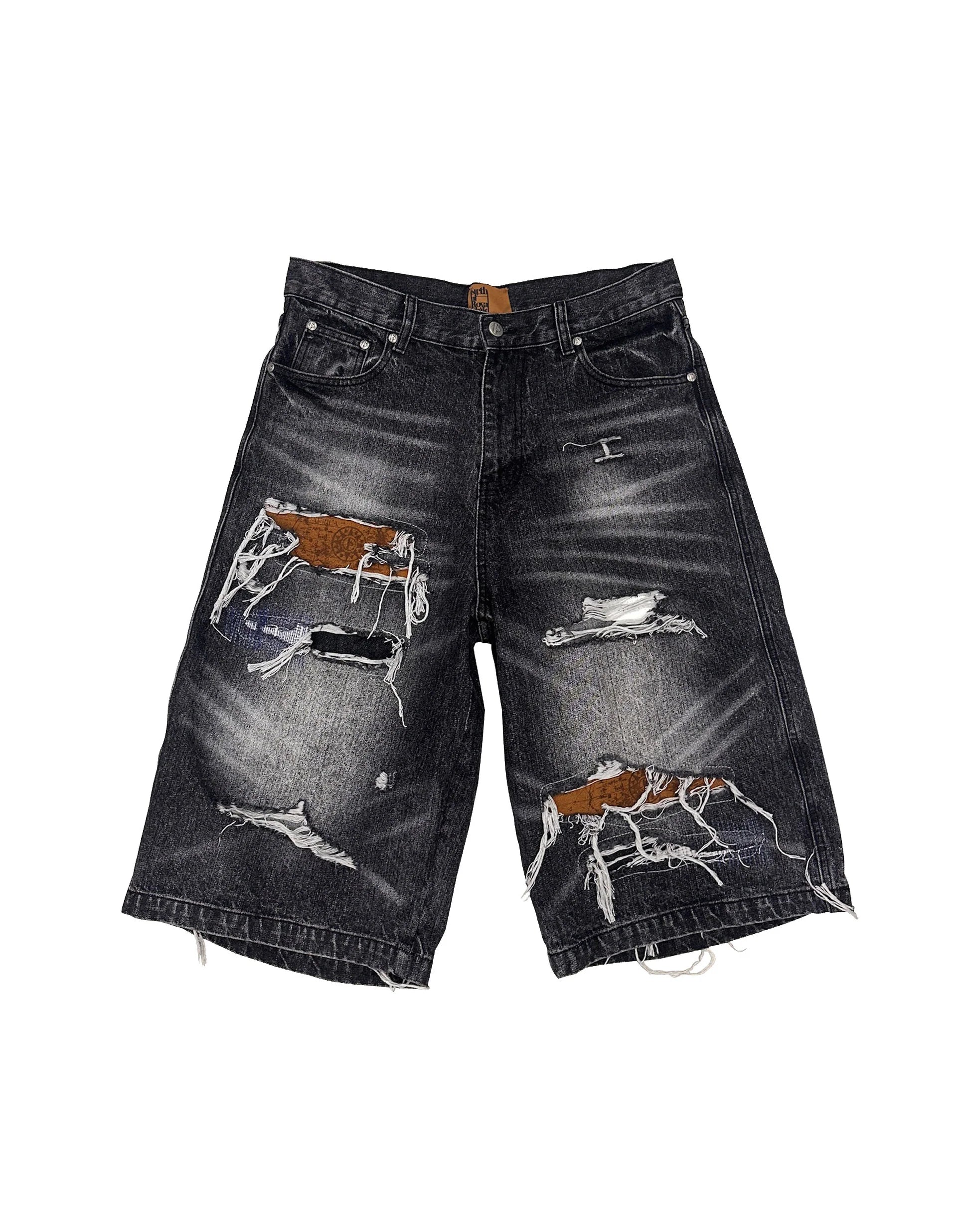 Birth of Royal Child Nautical Map Jorts – Maxed Out
